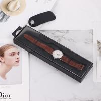 China Pvc transparent clamshell watch box Custom tempered strap box men's and women's watch box for sale