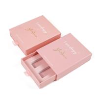 China Custom drawer type packaging box Cosmetics lipstick skin care gift packaging box for sale