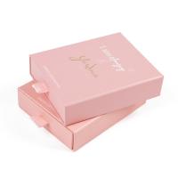 China Custom drawer type packaging box Cosmetics lipstick skin care gift packaging box for sale