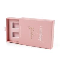 China Custom drawer type packaging box Cosmetics lipstick skin care gift packaging box for sale