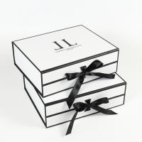 China High-end clamshell magnetic book gift box dress suit skirt shirt packaging gift box design customization for sale