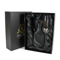 China Custom high-grade tall glass wine glass gift packaging box heaven and earth cover packaging box carton custom for sale