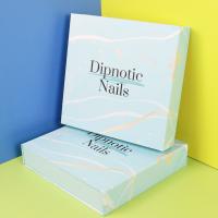 China Blue 25 surprise countdown calendar gift box Birthday Valentine Christmas gift box custom made for sale