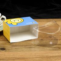China Egg toast sandwich carton Hamburger box with lid transparent disposable high-grade packaging box customization for sale