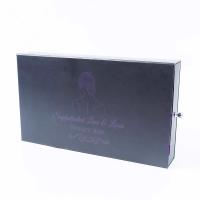 China Drawer wig beauty tools packaging box with satin cloth custom cardboard high-grade paper packaging box gift box for sale