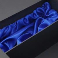 China Wine box custom high-end wine gift packaging box Empty box wine bottle single with wine glass drawer box silk lining for sale