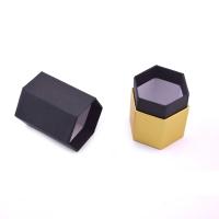 China Hexagonal box craft gift box cover gift box Jewelry necklace shaped box hot gold hot silver custom for sale