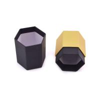 China Hexagonal box craft gift box cover gift box Jewelry necklace shaped box hot gold hot silver custom for sale