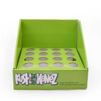 China Supermarket display shelf display box PDQ desktop display box Custom corrugated box cosmetic paper packaging box for sale