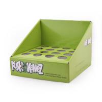 China Supermarket display shelf display box PDQ desktop display box Custom corrugated box cosmetic paper packaging box for sale