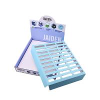 China Custom PDQ display stand corrugated desktop display box Supermarket display stand custom corrugated carton for sale