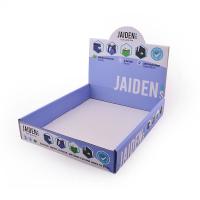 China Custom PDQ display stand corrugated desktop display box Supermarket display stand custom corrugated carton for sale