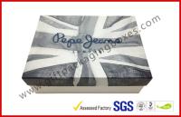 China Customized Grey Board Lid and Base Apparel Gift Boxes for Dressing , Wedding Favour Packing Boxes for sale