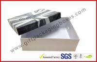 China Customized Grey Board Lid and Base Apparel Gift Boxes for Dressing , Wedding Favour Packing Boxes for sale