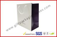 China Colorful Collapsible Printed Custom Paper Gift Bags for sale
