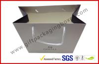 China Colorful Collapsible Printed Custom Paper Gift Bags for sale