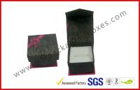 China Customized Design Offset Printing Apparel Gift Boxes , Jewelry / Ring Gift Box for sale
