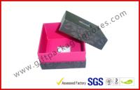 China Customized Design Offset Printing Apparel Gift Boxes , Jewelry / Ring Gift Box for sale