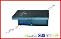 China Emboss Paper Tie / Jewelry Full Color Apparel Gift Boxes With Rigid Board for sale