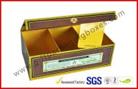 China Glossy Lamination Cigar Luxury Gift Boxes With Dulex Board Packaging for sale