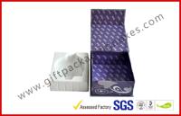 China CYMK Print Perfume Gift Cosmetic Packaging Boxes With Plastic Tray Packaging for sale