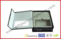 China MP3 / MP4 Player Spot UV Coating Box Electronics Packaging With Plastic Tray Packaging for sale