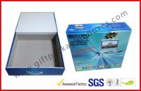 China Portable DVD Offset Printing Electronics Packaging Boxes With 1400g Rigid Board for sale
