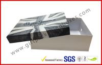 China Customized Rigid Gift Boxes , Printed Shoe Gift Box For Shop for sale
