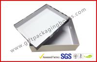 China Customized Rigid Gift Boxes , Printed Shoe Gift Box For Shop for sale