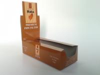 China Custom Card Board Packaging / Shop Colorful Printed Display Box for sale