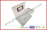 China White Magetic Electronics Packaging / Custom Advertising Video Box for sale
