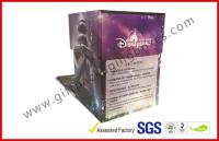 China Rectangle Cosmetic Packaging Gift Box , Foldable Paper Packaging for sale