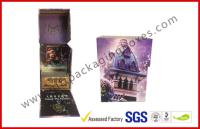 China Rectangle Cosmetic Packaging Gift Box , Foldable Paper Packaging for sale