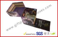China Rectangle Cosmetic Packaging Gift Box , Foldable Paper Packaging for sale