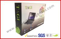 China Portable DVD Offset Printing Electronics Packaging Boxes With 1400g Rigid Board for sale