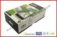 China Lid and Base Shipping Delivery Electronics Packaging Box with Finger Hole for sale