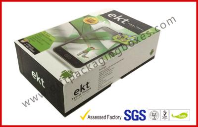 China Lid and Base Shipping Delivery Electronics Packaging Box with Finger Hole for sale