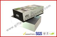 China Lid and Base Shipping Delivery Electronics Packaging Box with Finger Hole for sale