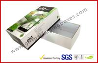 China Lid and Base Shipping Delivery Electronics Packaging Box with Finger Hole for sale