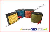 China Artistry Design Luxury Gift Packaging Boxes With Traditional Brocade Silk for sale
