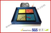China Artistry Design Luxury Gift Packaging Boxes With Traditional Brocade Silk for sale