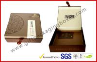 China Hiend Luxury Gift Boxes for Puer Tea with Original Design Spot UV Pattern Coverring for sale