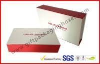 China Duplex Board Rigid Magnetic Cosmatic Packaging Boxes With Book Shape for sale