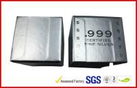 China Free sample Silver Hot Stamping promotion Gift Boxes for memorabilia for sale