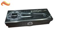 China Safe Hair Straightener Electronics Packaging Boxes , Hot Stamping Coated Paper Packaging Box With Stand for sale