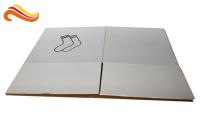 China Plain Corrugated Shipping Boxes Fold - And - Tuck Construction Style With E Flute Material for sale