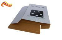 China Easy Open Corrugated Paper Box Custom Crash Lock Base For Packaging for sale