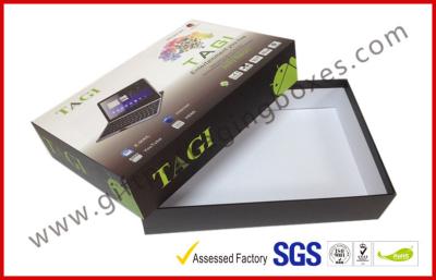 China Customized Lid and Base Rigid Gift Box , 7 INCH MID Gift Packaging with Foam Tray for sale