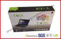 China Customized Lid and Base Rigid Gift Box , 7 INCH MID Gift Packaging with Foam Tray for sale