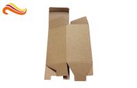 China E / F Flute Custom Folded Corrugated Paper Box for sale